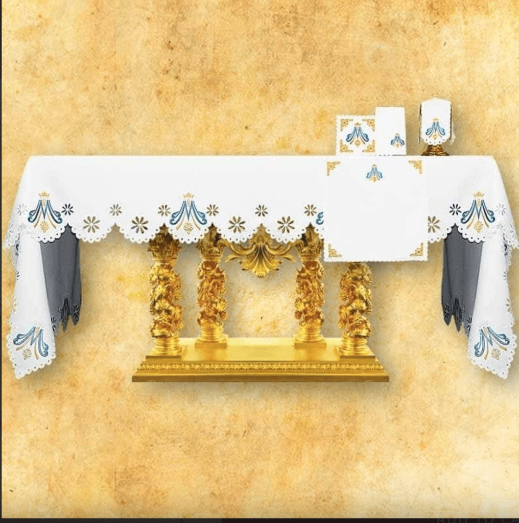 Marian Altar Cloths - Desmond Wisley Ecclesiastical Supplies